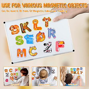 Easter Basket Stuffers for Toddler, Alphabet Magnets, ABC Learning Toys for Kids Ages 3-5, Magnetic Alphabet Letters, Fridge Magnets for Toddlders 3 4 5 Years Old