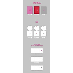 IVE Album - I'VE MINE I'VE MINE The 1st EP Full Album Set (4 ver. set)+Pre Order Benefits+BolsVos Exclusive K-POP Inspired Digital Planner, Sticker Pack for Social Media