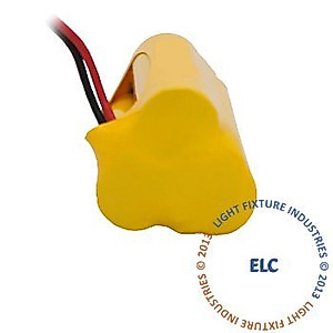 LFI Lights - Emergency Light Battery AA NiCAD 3.6V 900mAh - 1x3 Triangle - BAA36900