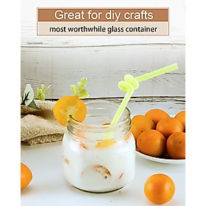 TANGLONG Mason Jars 8 oz Set of 24,Small Mason Jars,Spice Jars,8 oz Mason Jars with Lids,Small Jars with Lids,8 oz Glass Jars,Small Glass Jars with Lids