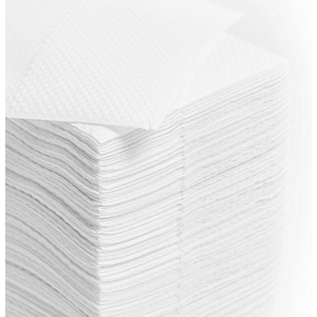 EcoQuality Low Fold Dispenser Napkins, 1-Ply,3 1/2 x 5 in., White 800/pk, Dispenser Napkin Refill, Everyday Napkins, Perfect for Restaurants, Diners, Bodegas & Home
