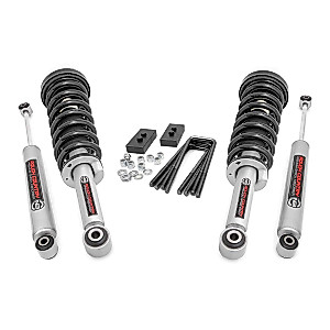 Rough Country 2" Leveling Lift Kit w/N3 Struts for 09-13 Ford F-150 4WD - 50004