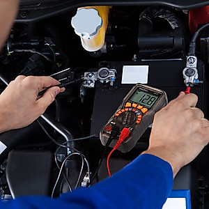 Mastfuyi Digital Multimeter, Multi Tester with NCV Non-Contact Voltage Detection, Battery Tester, Auto-Ranging Tests, True RMS 1999 Counts, AC/DC Current, AC/DC Voltage, Resistance, Continuity, Diode
