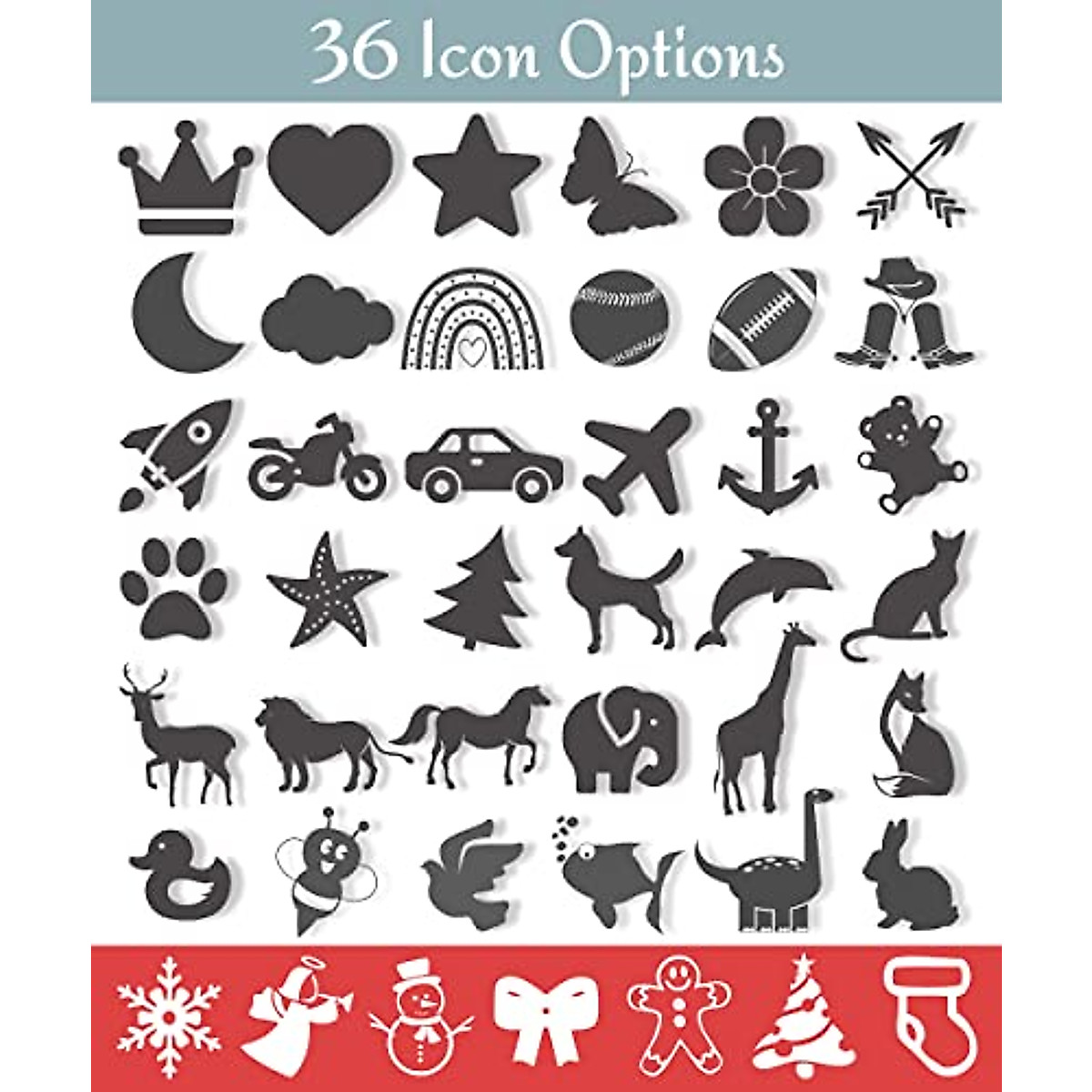 Happy Vibes Mall Personalized Baby Blankets for Girls and Boys with Name and Icon - Custom Baby Blanket for Newborn Infant or Toddler (30x40)