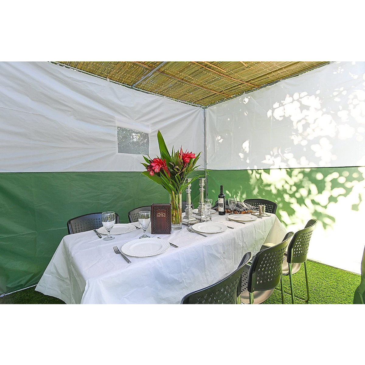 TheSukkahSpot - Easy to Build Sukkah Succah Sukah - Certified Kosher - (8X10)