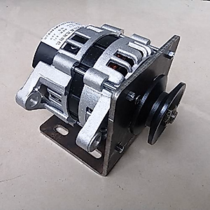 14V Generator = 12V， 28V Generator = 24V ， 2000W Permanent Magnet Brushless DC Generator with Voltage Regulator with Bracket Copper Wire for Battery Charging (Color : 14v 2000w) (Color : 14v 2000w)