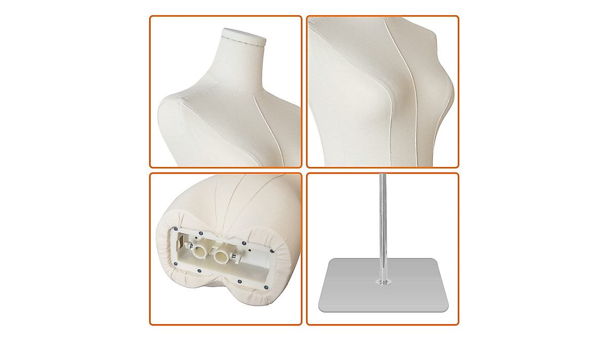 SHAREWIN Female Mannequin Torso for Clothing Display