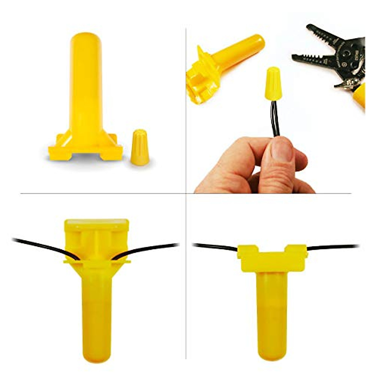 Extreme Dog Fence Dog Fence Wire Splices (4 Pk) - Install, Repair or Expand Any in Ground Dog Fence Wire with Electric Fence Wire Splice Kits or Add to Your Dog Fence Wire Repair Kit