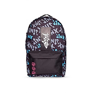 Difuzed League Of Legends - Jinx Basic Backpack, Multicolour, One Size, Multicolour, One Size