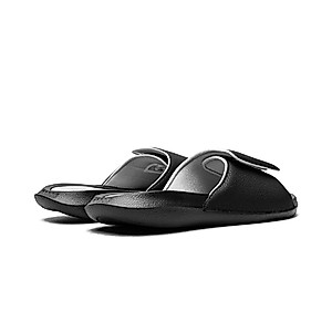 Nike Jordan Men's Jordan Hydro 6 Black/White Wolf Grey Sandal 7 Men US