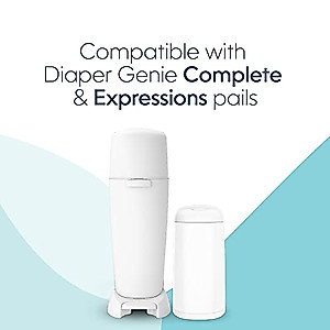 Diaper Genie Bags Refills 270 Count (Pack of 8) with Max Odor Lock | Holds Up to 2160 Newborn Diapers
