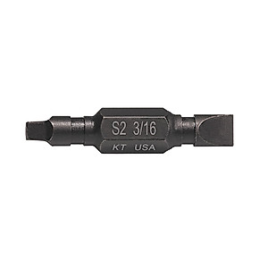 Klein Tools 32744 Replacement Bits SQ2/SL316 - 1/4 inch Hex, Pack of 3