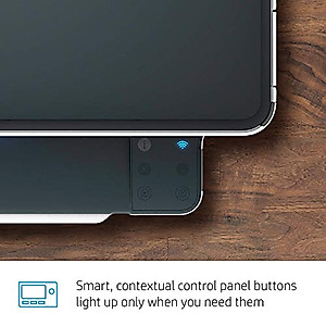 HP Envy 6075 Wireless All-in-One Printer, Mobile Print, Scan & Copy, Compatible with Alexa (8QQ97A) (Renewed)