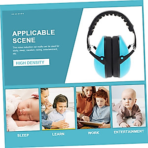 NOLITOY Noise Reduction Soft and Comfortable Sound Insulation Headphones for and Travel Safety Ear Muffs for Sky