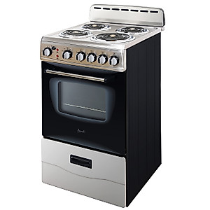 Avanti ERU200P3S ERU200 20" Electric Range Oven with Framed Glass Door, in Stainless Steel