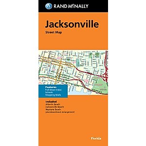 Rand McNally Folded Map: Jacksonville Street Map