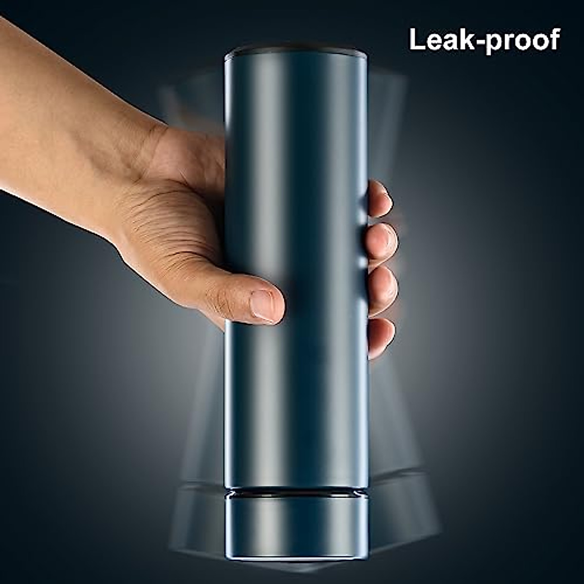 PARACITY Coffee Thermos with LED Temperature Display, 17 oz Double Wall Vacuum Insulated Metal Water Bottle, Thermos for Hot Drinks, Stainless Steel Water Bottle Keeps Hot for 12 Hrs, Cold for 24 Hrs