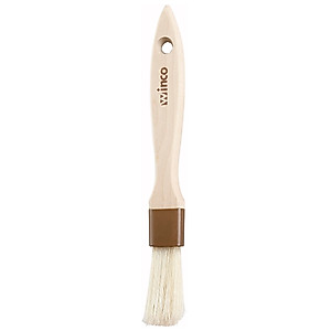 Winco Flat Pastry and Basting Brush, 1-Inch