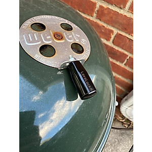 Total ControlⓇ Cool Touch Damper Handle fits Weber Smokey Mountain WSM Kettle Knob BBQ Smoker Damper Thumb Handle