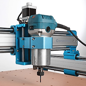 Genmitsu 65mm Diameter Aluminum CNC Spindle Holder Spindle Mount for Genmitsu 4040-PRO, 3020-PRO MAX V2, 3030-PROVer MAX CNC Machine and Genmitsu Aluminum Z Axis Assembly V2 Kits