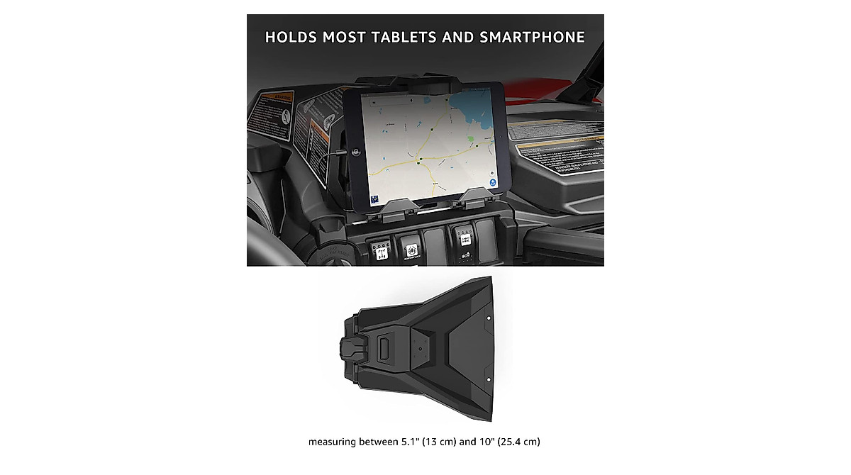 Can-Am Trail Tablet & Phone Holder Mount + Storage Box