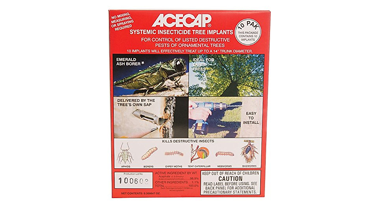 AceCap Systemic Insecticide Tree Implants - 10 Pack