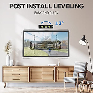 MOUNTUP TV Wall Mount, TV Mount Swivel and Tilt Full Motion for Most 42-82 Inch Flat Curved TVs, Wall Mount TV Bracket with Articulating Arm, Holds up to 100lbs Max VESA 600x400mm, Fits 12" 16" Studs