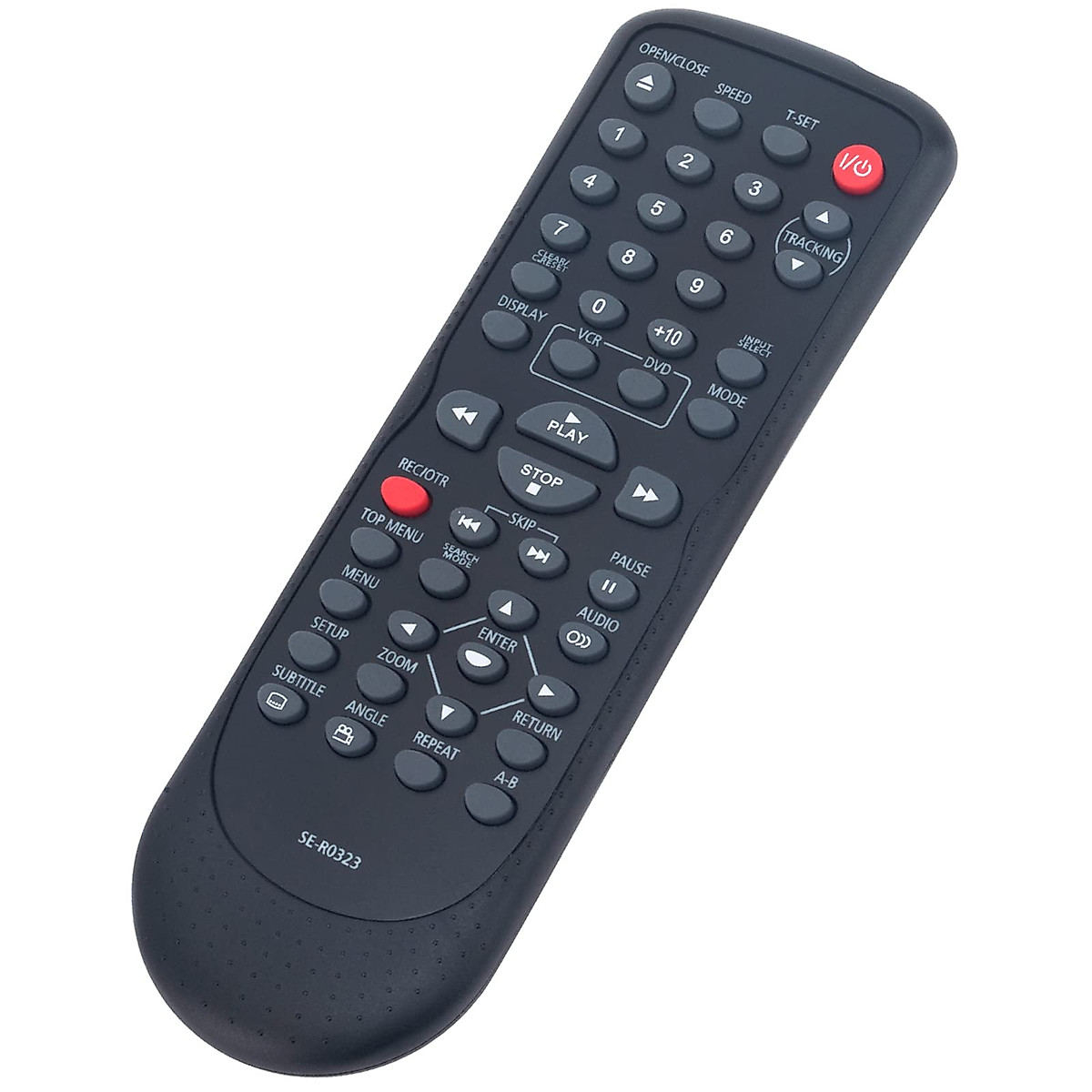 PERFASCIN Replacement Remote SE-R0323 Fit for Toshiba DVD VCR Player SDV296 SD-V296 SDV296KC SD-V296KC SD-V296-K-TU SDV296KU SD-V296KU