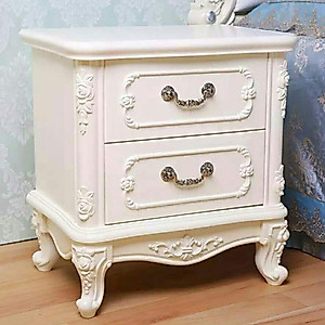 4PCS Wood Furniture Legs Replacement Feet European Style Unpainted Solid Wood Carved Decoration for Sofa Couch Chair Ottoman Loveseat Coffee Table Cabine, 12x6cm/4.72"x2.36"