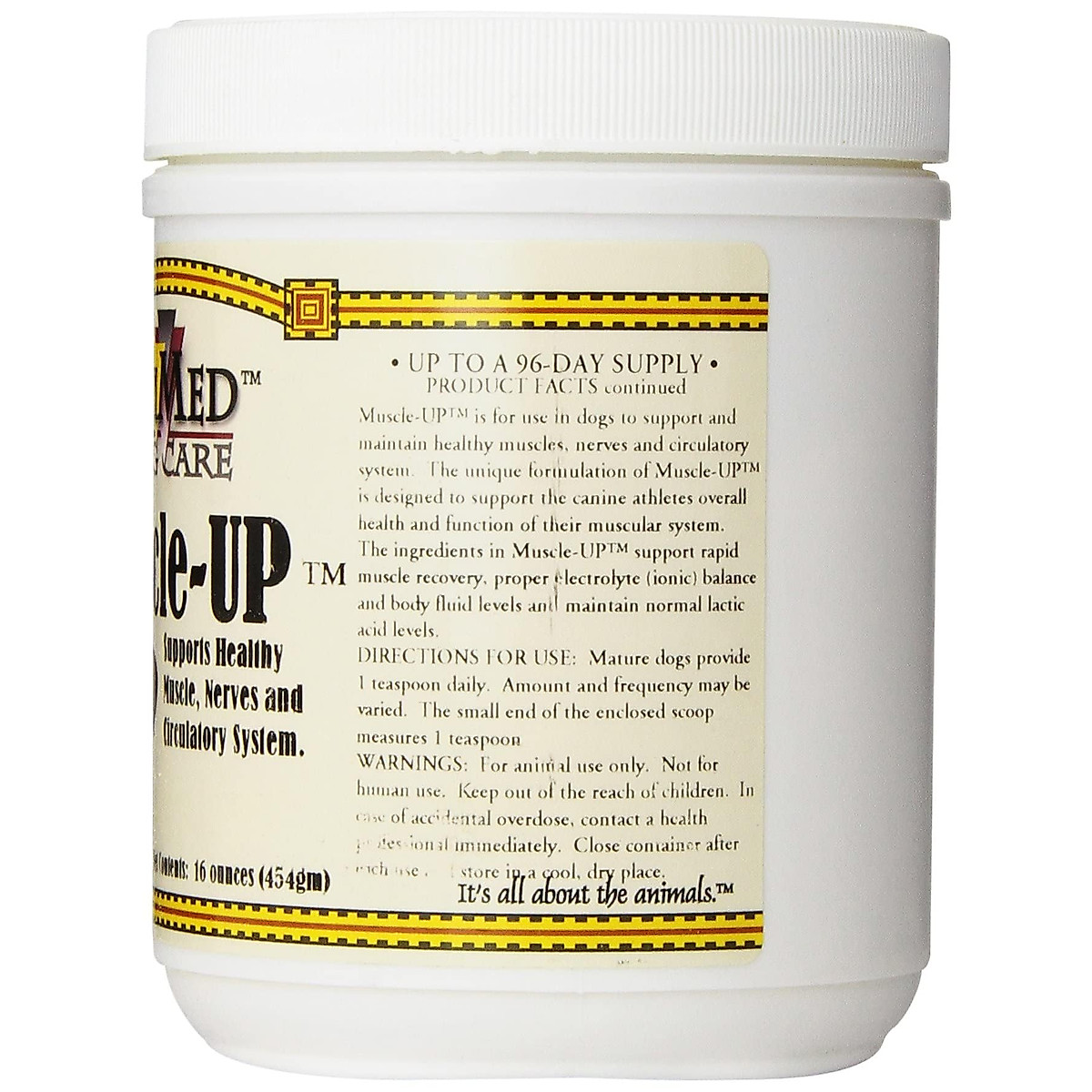 AHC Products Muscle Up Powder for Dogs, 16-Ounce