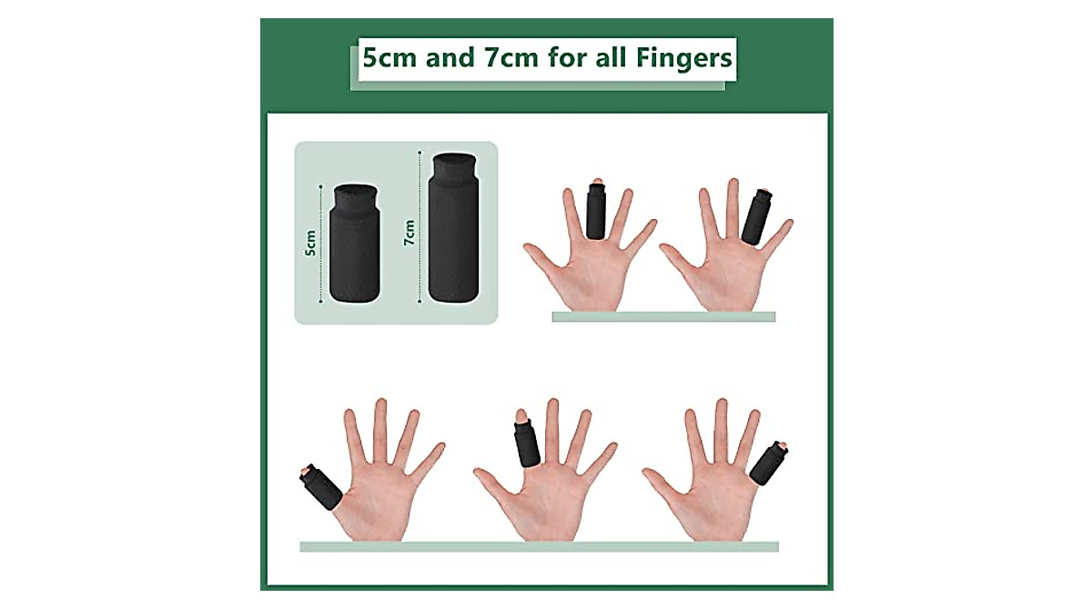 Luguiic Finger Ice Sleeves - Hot & Cold Therapy for Pain Relief