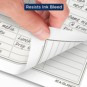 AT-A-GLANCE 2024 Daily Planner Two Page Per Day Refill, 5-1/2" x 8-1/2", Desk Size, Loose-Leaf (481-225-24)