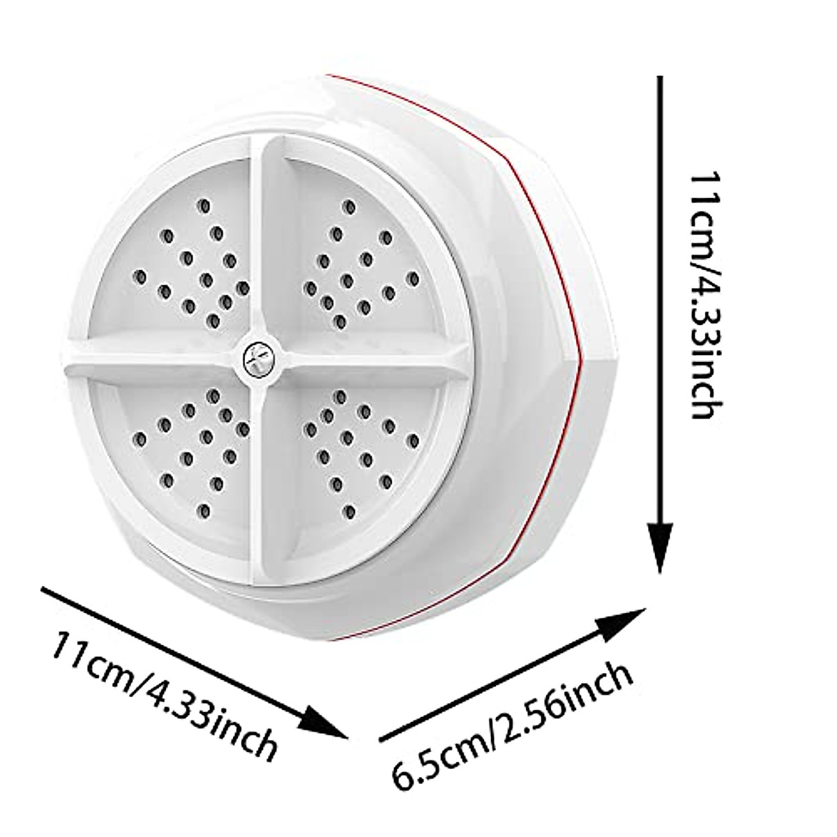 Mini turbo portable washer machine, fully automatic forward and reverse usb plug-in laundry machine, waterproof solid durable compact lavadoras convenient for home, business, travel