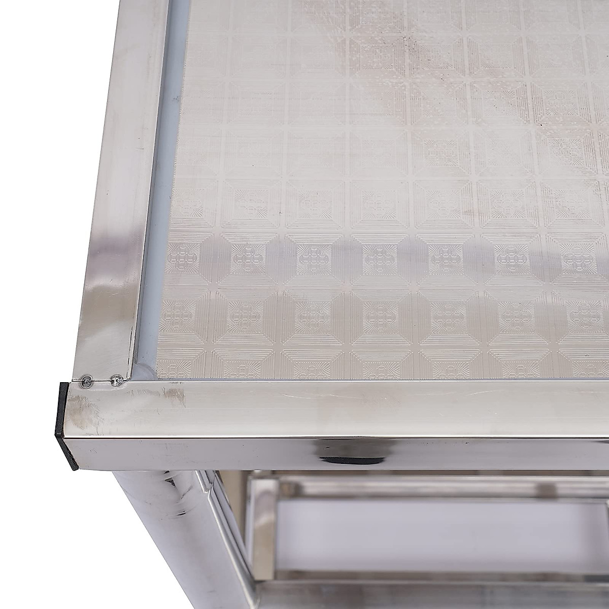 Commercial Restaurant Sinks With Drainboards Faucet 2 Sink Bowls, Free Standing Stainless-Steel Sink 2 Compartment Garage Sink Utility, L3.9ft X W1.5ft X H2.6ft