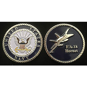 F/A-18 Hornet Challenge Coin
