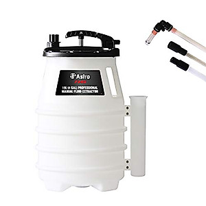 Astro Pneumatic Tool Tools 7345 15L (4 Gal) Professional Manual Fluid Extractor