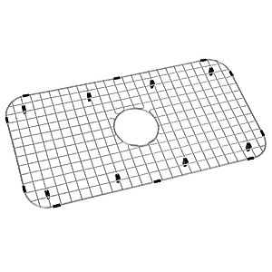 Zeesink Sink Protectors for Kitchen Sink,Sink Grid Size 27 13/16" X 14 5/16",Stainless Steel Sink Grid and Sink Protector,Sink Grate with Center Drain,Sink Bottom Grid