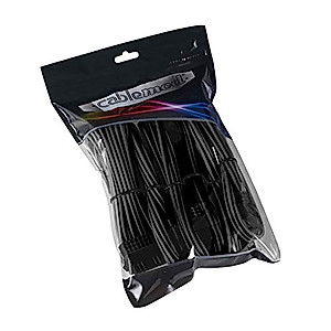 CableMod Pro ModMesh Sleeved Cable Extension Kit (Black)
