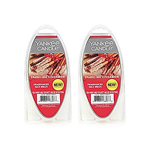 Yankee Candle Set of 2 Sparkling Cinnamon Fragranced Wax Melts