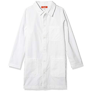 Dickies Women's GenFlex 32" Lab Coat, White, X-Large