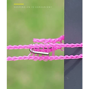 Cafurty 3 PCS Clothesline Clothes Drying Rope Portable Travel Clothesline Adjustable for Indoor Outdoor Laundry Clothesline, Windproof Clothes Line - 5M