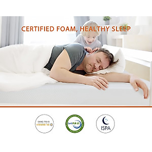 Queen Mattress, 5/6/8/10/12/14 In Medium Firm Mattress Queen Size Memory Foam Mattress for Pressure Relief & Cooler Sleep, Queen Size Mattresses Queen Mattress in a Box, Bed in a Box (Queen, 10 In)