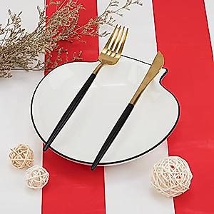 peony man 2 Pieces Red and White Striped Tablecloth Plastic Stripe Table Cover Carnival Circus Tablecloths Waterproof Rectangle Tablecloth for Holiday Party Picnic Decoration, 54" x 107"