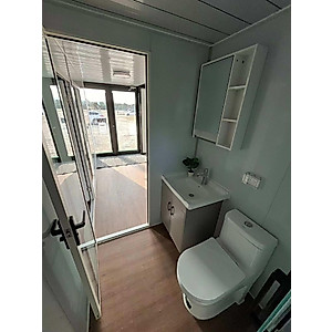 Generic Expandable Home materialize of Container, Prefeb House, 20 ft Expandable House, Modern 2 Bed Portable House, Brown