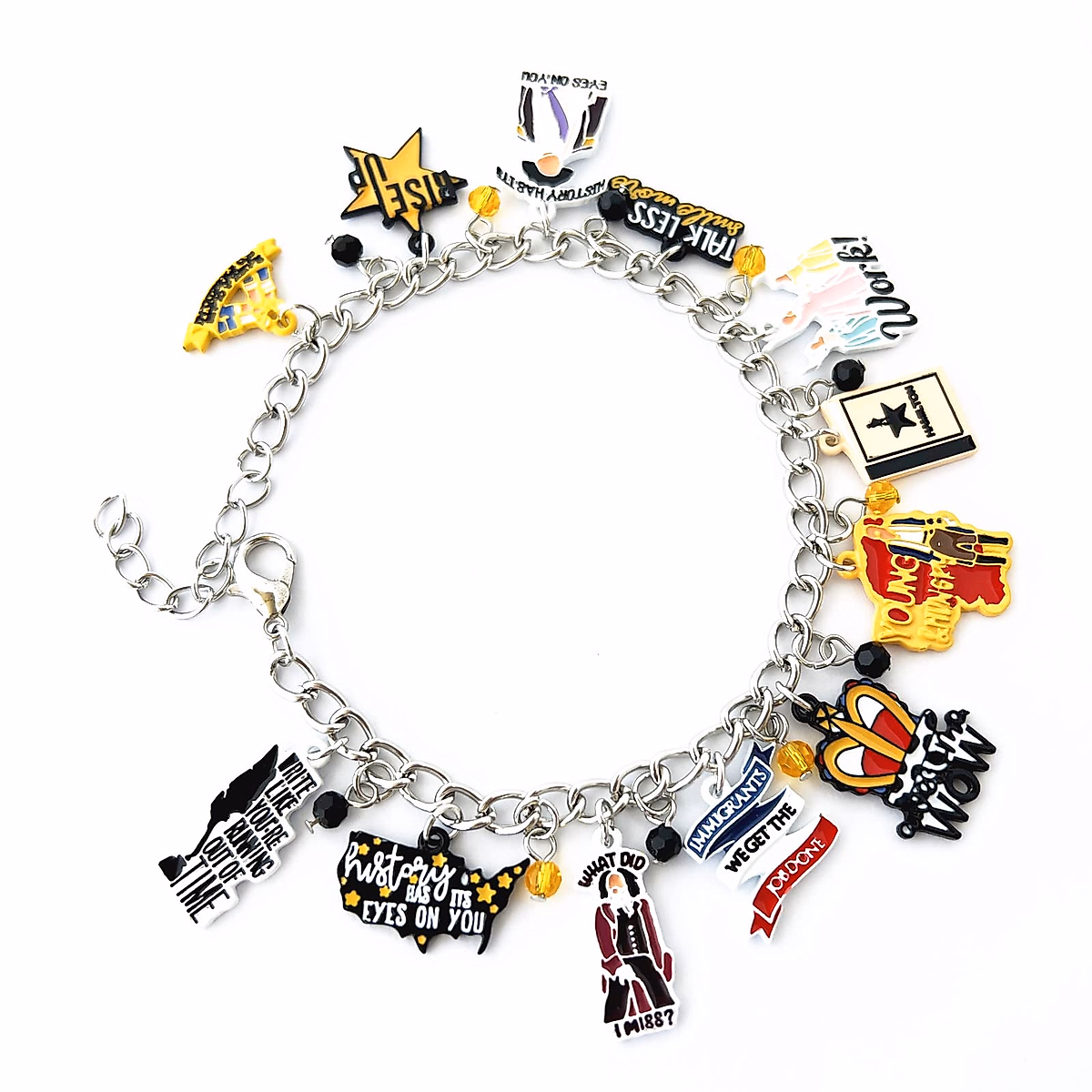AYJBDGR Universe of Fandoms Broadway Charm Bracelet Gifts for and Women