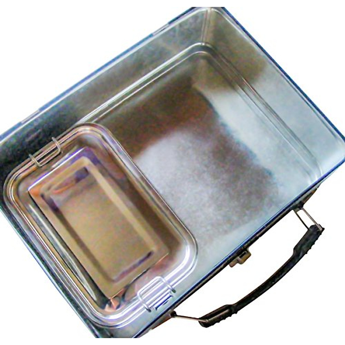 Stainless Steel Leak-Proof Lunch Container For Kids and Adults - BPA Free - Back to School - Dishwasher Safe - Holds 2 Cups - Eco Friendly - Lid Clamps - Great for Camping Hiking