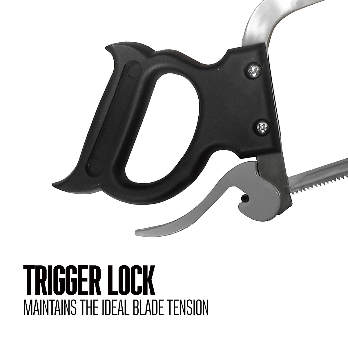 Weston 47-1601 Butcher and Bone Saw with 16 Inch Stainless Steel Blade (47-1601), 16 Inch, Stainless Steel