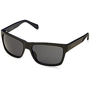 Fossil mens Fossil Male Style Fos 3097/S Sunglasses, Black, 59mm 17mm US