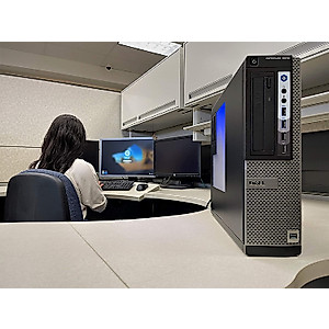 Dell Optiplex 7010 Desktop Computer PC, 4GB RAM, 500GB SSD Hard Drive, Windows 10 Home 64 Bit (Renewed)