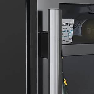 Avallon ABR242SGLH 24 Inch Wide 140 Can Energy Efficient Beverage Center with LED Lighting, Double Pane Glass, Touch Control Panel and Left Swing Door